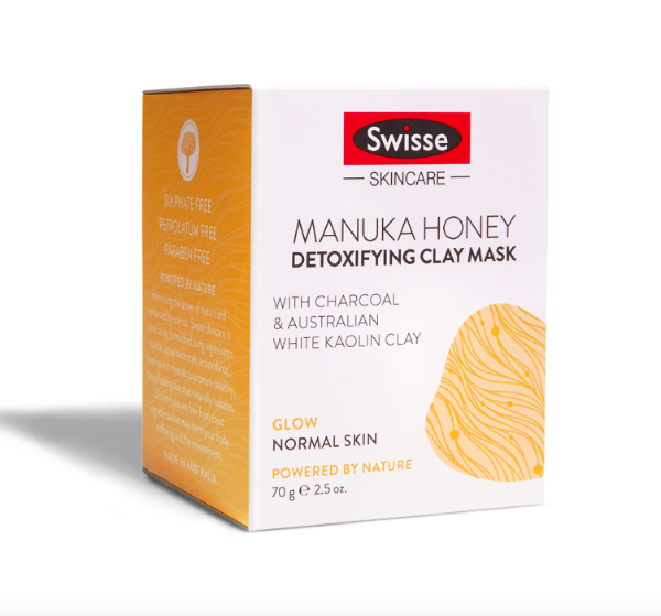 Swisse Manuka Honey Detoxifying Facial Mask 70g Bio Herb Nz