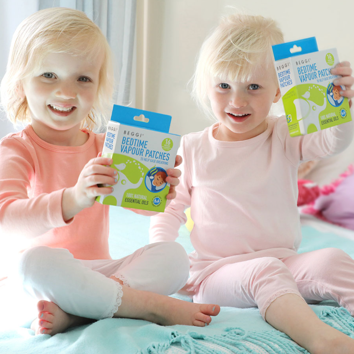 Beggi Bedtime Vapour Patches - Kids 16 PATCHES – Bio Herb NZ