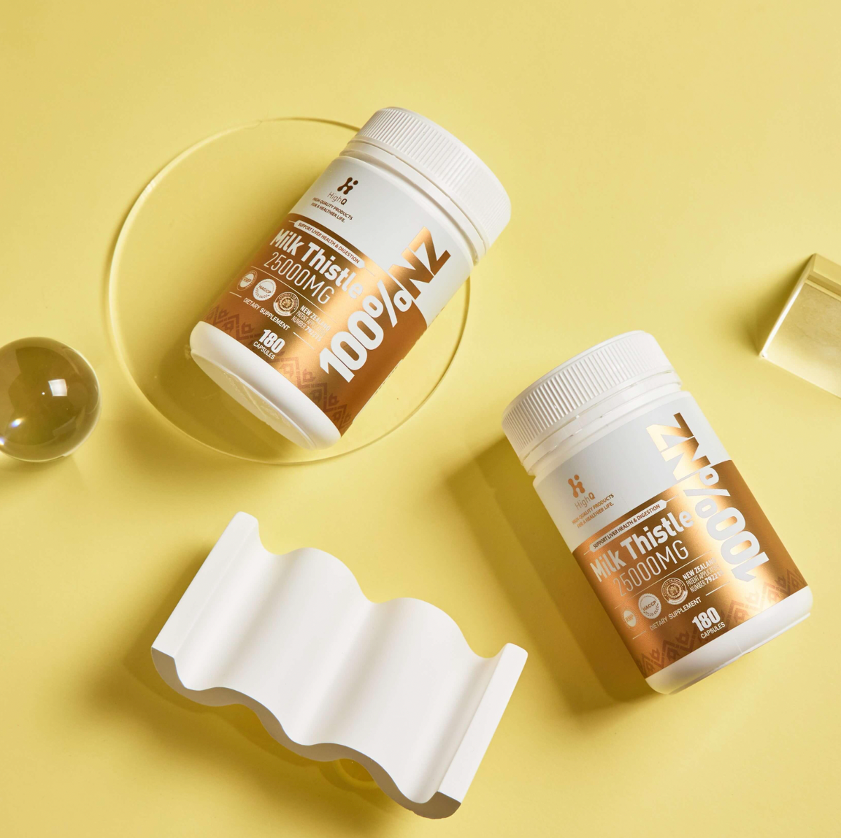 High Q Milk Thistle 25000mg 180's – Bio Herb NZ