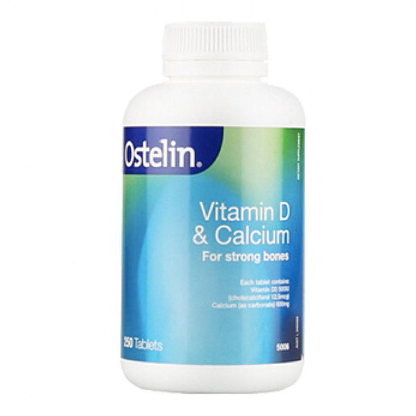 Ostelin Vitamin D & Calcium 250 Tablets – Bio Herb NZ