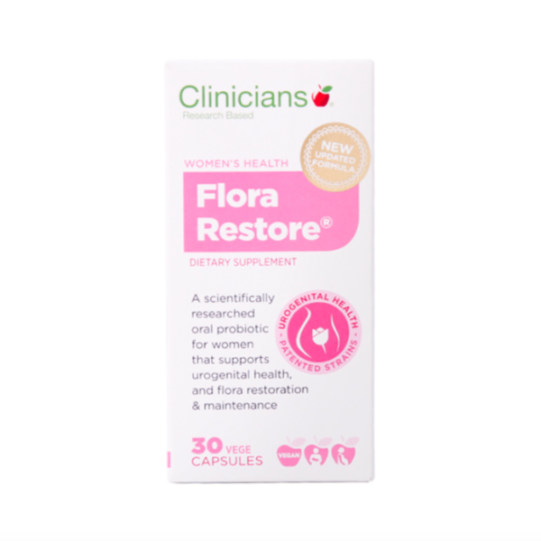Clinicians Flora Restore 30 Capsules Women Health – Bio Herb NZ