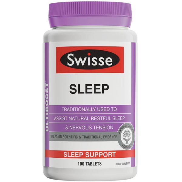 Swisse Ultiboost Sleep 100 Tablets – Bio Herb NZ
