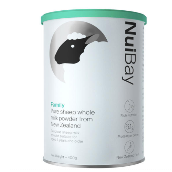 New Zealand Nuibay Pure Sheep Whole Milk Powder 400g – Bio Herb NZ