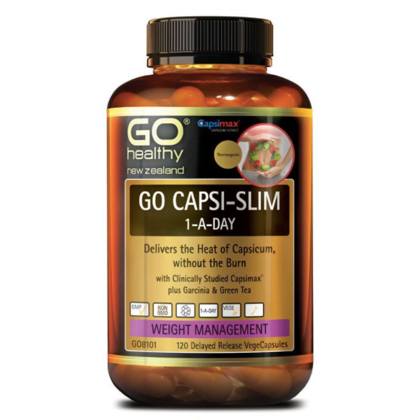 Go Healthy Capsi Slim One A Day 120 Vege Capsules – Bio Herb NZ