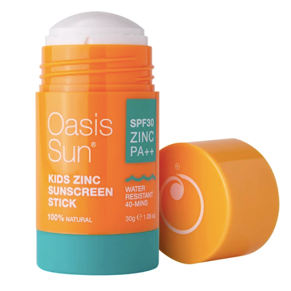 Oasis Sun Kids Zinc Sunscreen Stick SPF 30 PA++ 30g (1.05 oz) – Bio Herb NZ