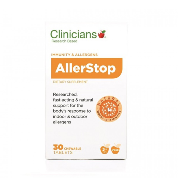 Clinicians Aller Stop 30 Tablets – Bio Herb NZ
