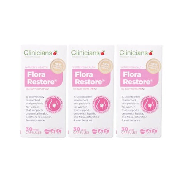 Clinicians Flora Restore 30 Capsules Women Health – Bio Herb NZ