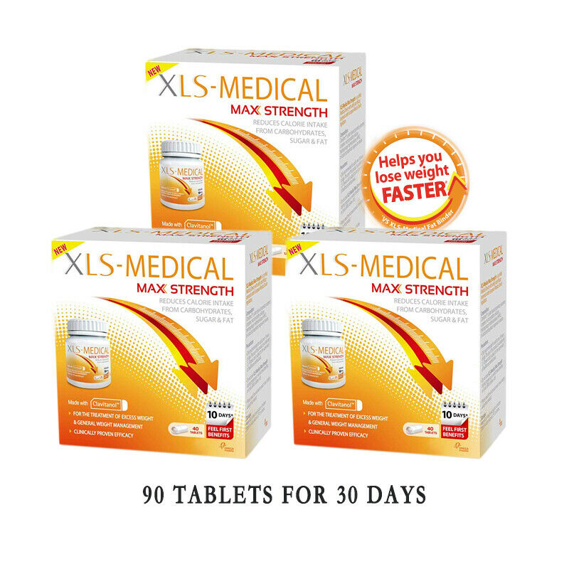 XLS Medical Max Strength 40 Tablets – Bio Herb NZ